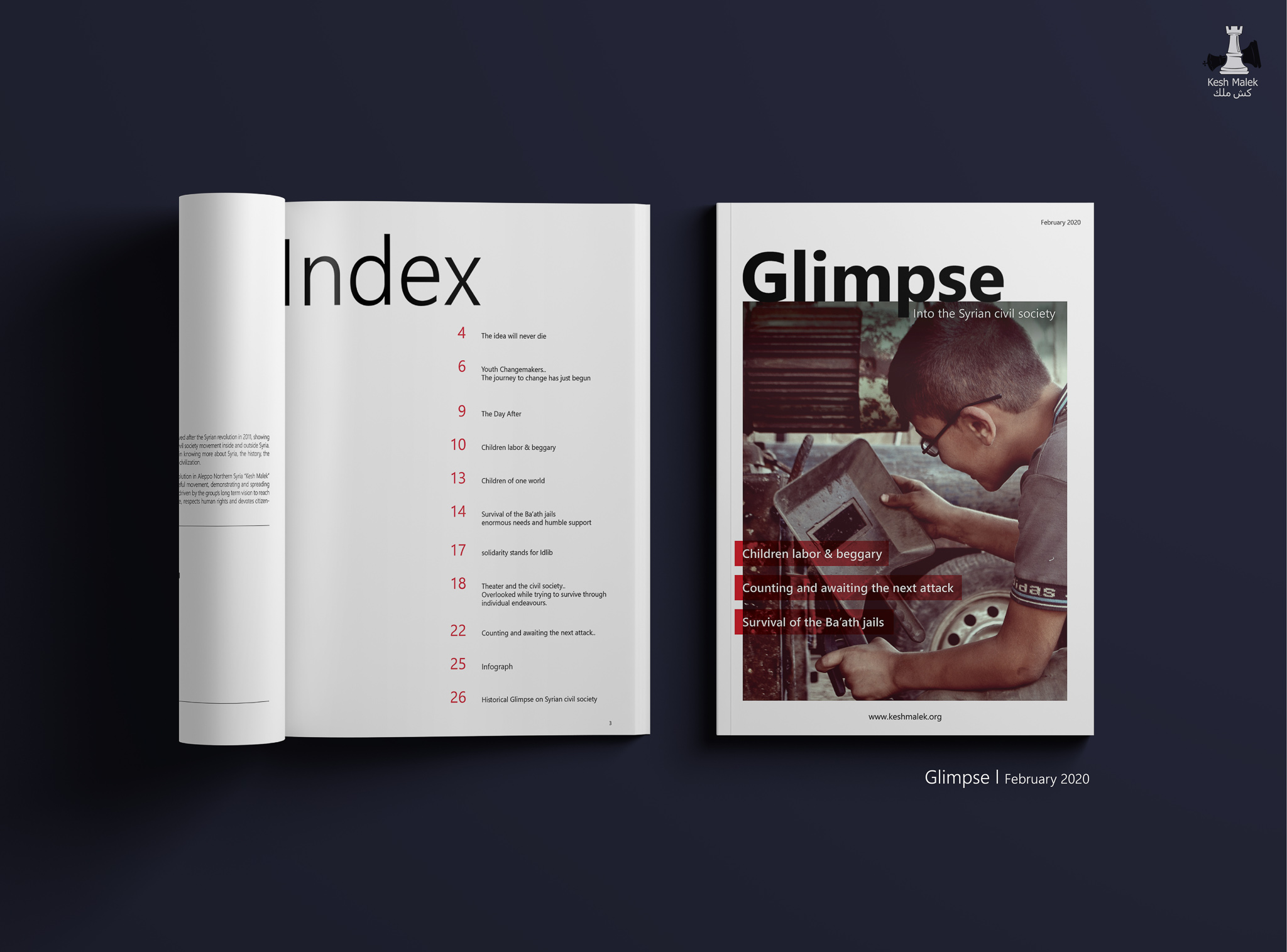 Glimpse Magazine || February 2020 – Kesh Malek Syria